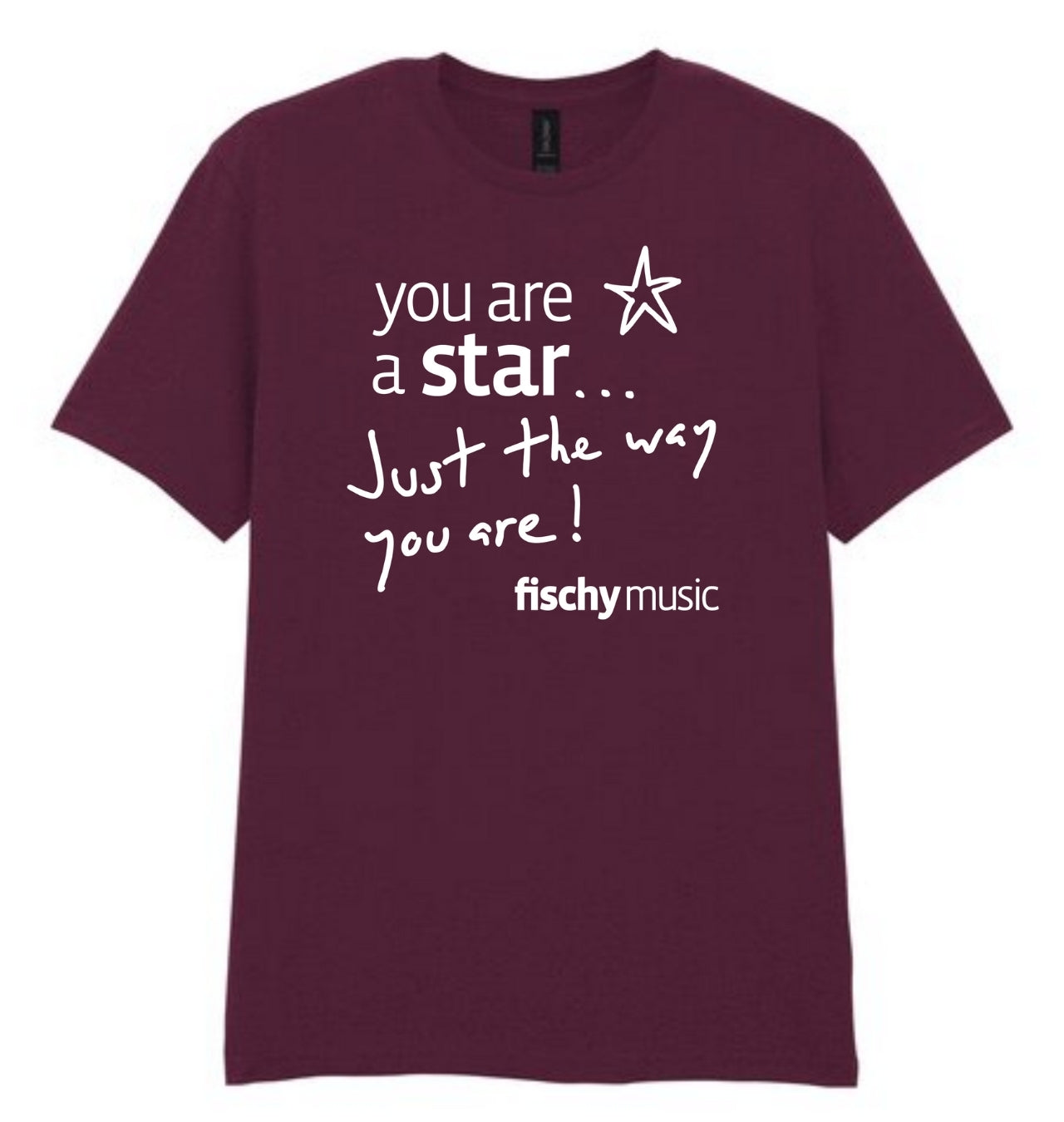 You Are a Star: Men's/Unisex T-shirt – Fischy Music