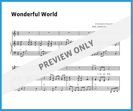 Wonderful World (Sheet Music) – Fischy Music